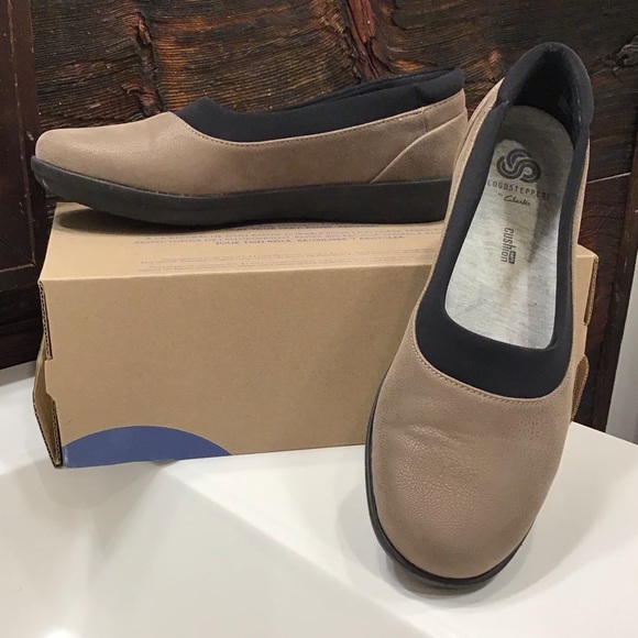 Clarks | Shoes | Clarks Cloudsteppers Ballet Flat Ayla Pure Slip On ...